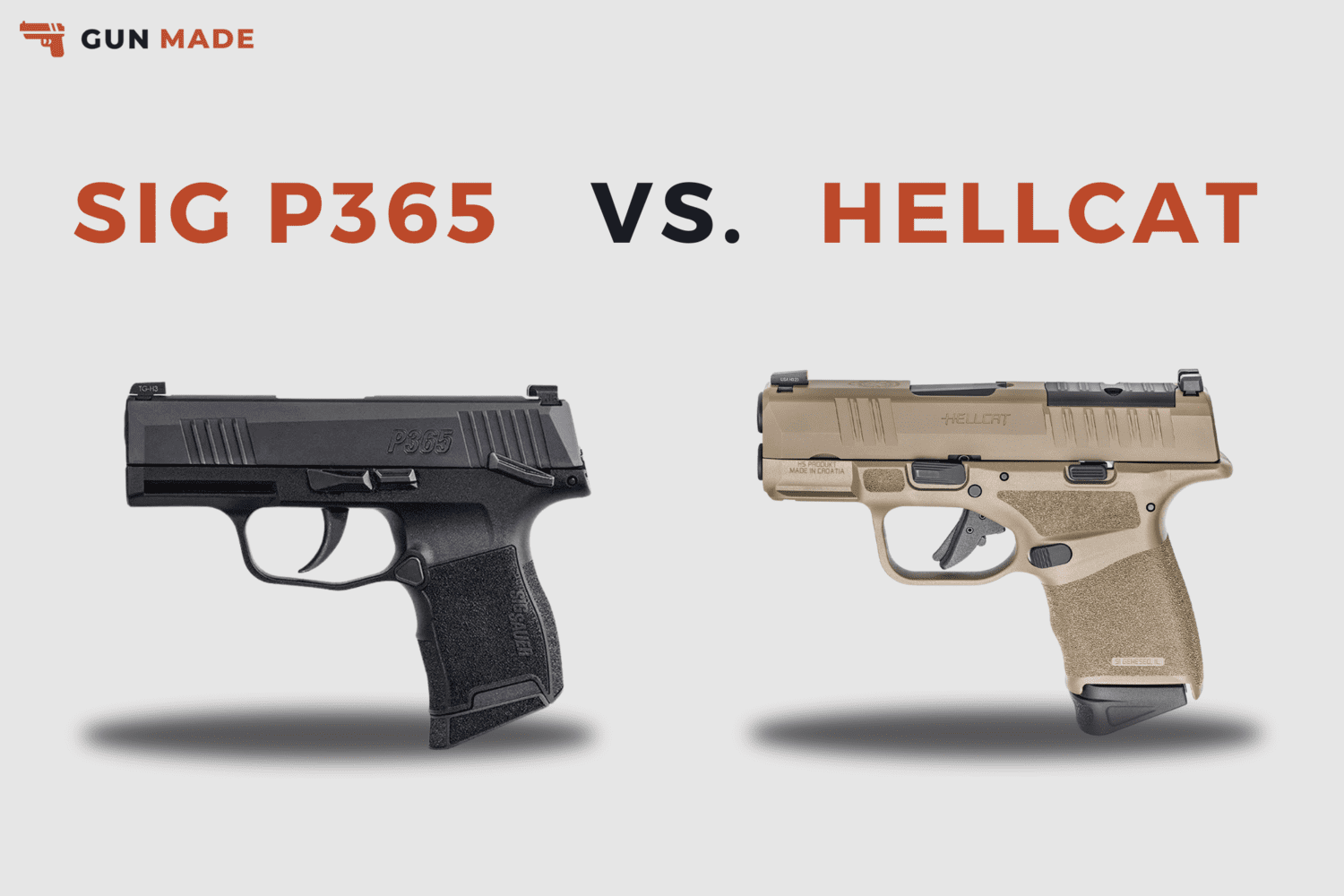 SIG P365 vs. Springfield Armory Hellcat: Compact 9mm Battle