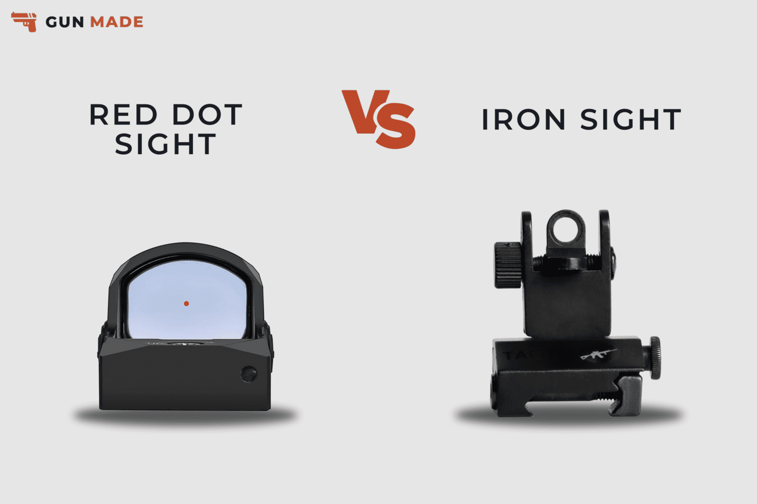 Red Dots vs. Iron Sights: Aiming Showdown