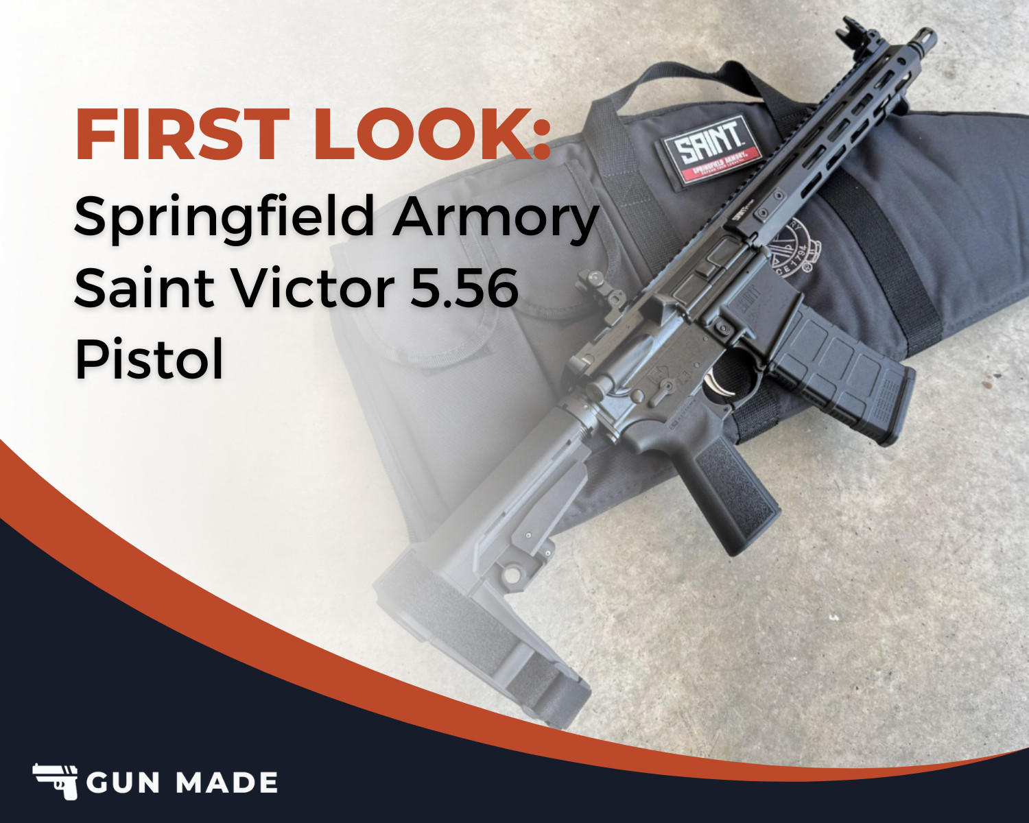 First Look: Springfield Armory Saint Victor 5.56 Pistol